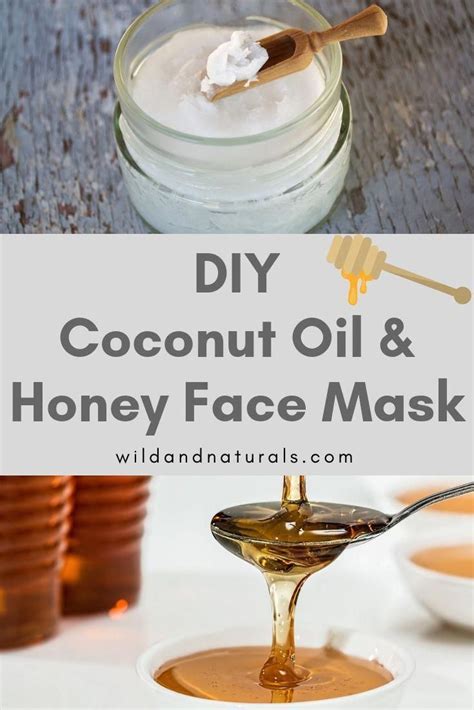 Diy Coconut Oil And Honey Face Mask To Hydrate Moisturise And