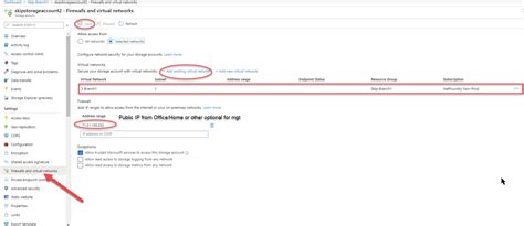 how to securely access azure storage container blob with netfoundry