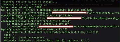 node js getting data from cloud firestore using nodejs takes too long