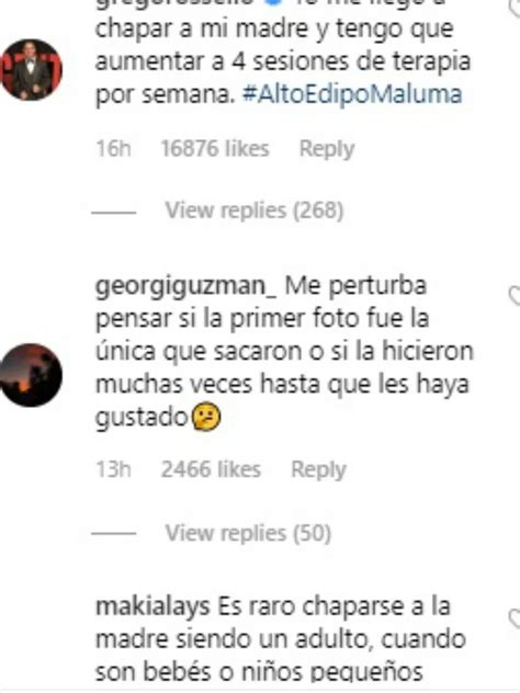 Maluma Besó En La Boca A Su Mamá Y Desató Algunas Críticas En Instagram