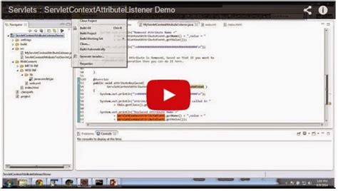 java ee servlets servletcontextattributelistener demo