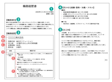 職務経歴書の書き方を徹底解説｜見本あり！ ルートテック｜ビジネスライフとキャリアを応援する情報メディア