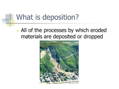 Deposition Definition Science