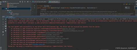 解决exception in thread “main“ java lang classnotfoundexception com