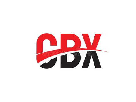 Cbx Letter Initial Logo Design Vector Illustration Stock Vector
