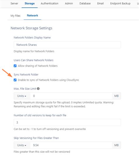 create a lan based network folder filecloud docs