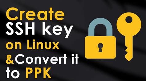 generate a new ssh key linux fitbrown