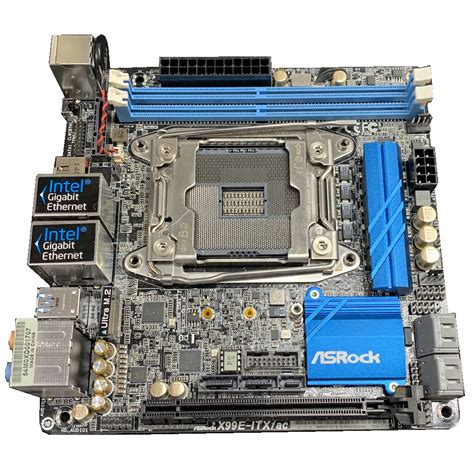 asrock x99e itx ac motherboard mini itx lga 2011 v3 ebay