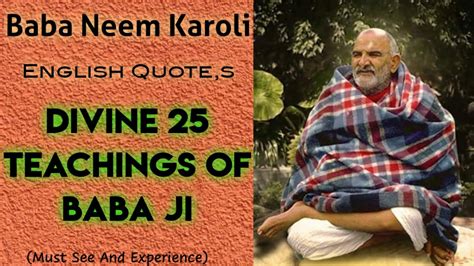 Neem Karoli Baba Thoughts In English बाबा जी के अनमोल विचार Divine