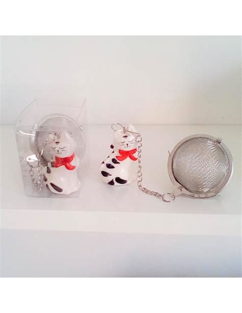 Boule à Thé Déco Chat Mignon