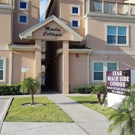 Marlin Cottages Condominium By Padre Island Rentals Общественный Пляж