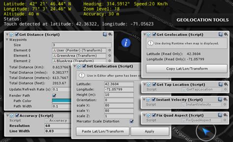 mapnav geolocation toolkit unity asset