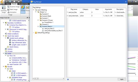 solved flag manager and steady simulation autodesk community