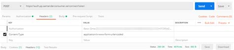 solved post request with basic authentication and grant type in body