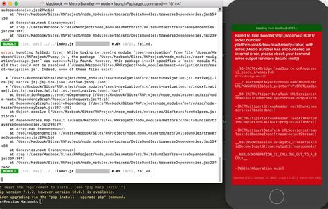 get error when import any dependency with react native stack overflow