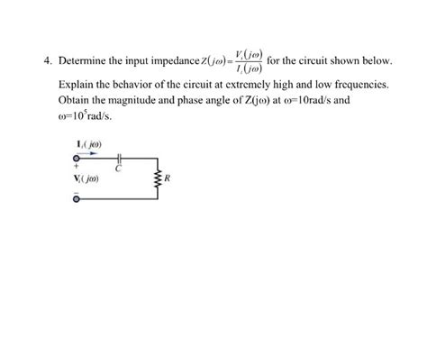 solved 1 determine the frequency response magnitude and