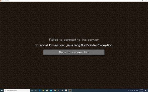 internal exception java lang nullpointerexception when i try to open my