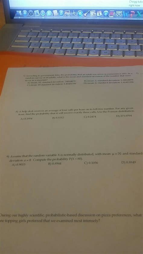 solved assume that the random variable x is normally dist