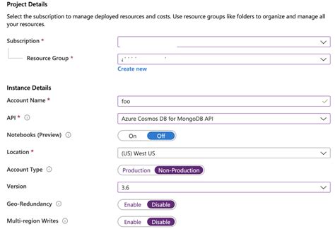 tip connecting to azure cosmos db mongodb api using the