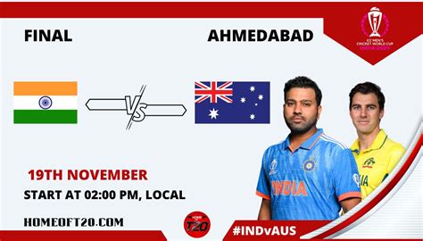 Icc Mens Odi World Cup 2023 Final India Vs Australia Match Preview