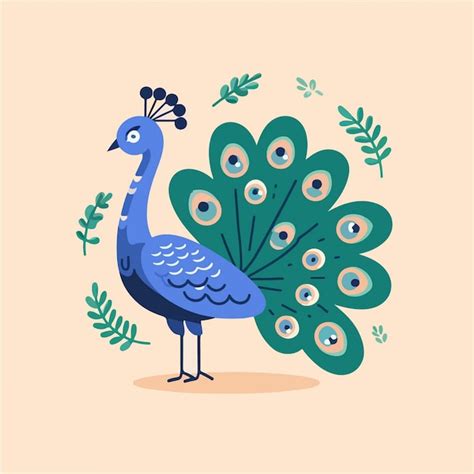 Premium Vector Peacock Vector