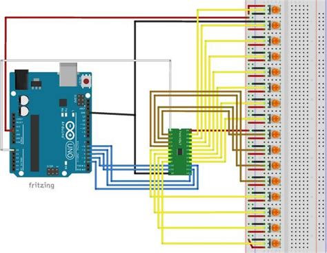 utiliser un multiplexeur analogique cd4067b avec une carte arduino
