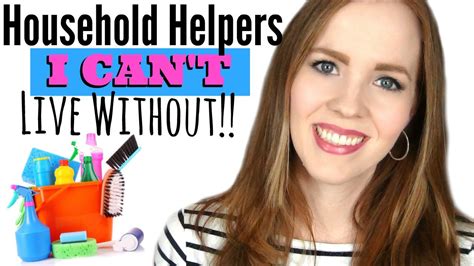 Household Helpers I Cant Live Without Collab With Cas From