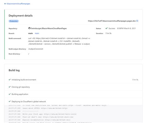 how to deploy blazor webassembly to cloudflare pages