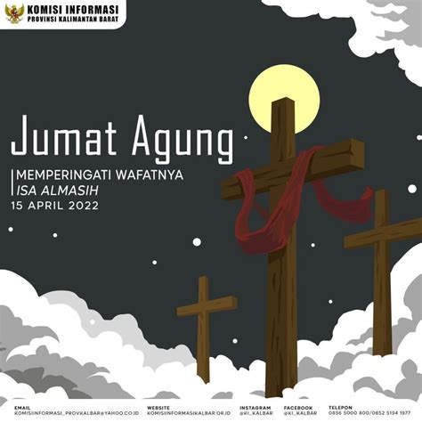 Jumat Agung Paskah 2022 Komisi Informasi Provinsi Kalimantan Barat