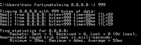 Using Ping Options More Effectively