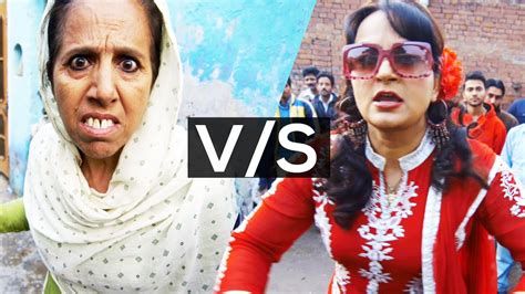 Funny Punjabi Comedy Fight Scene Upasana Singh Lokdhun New Punjabi