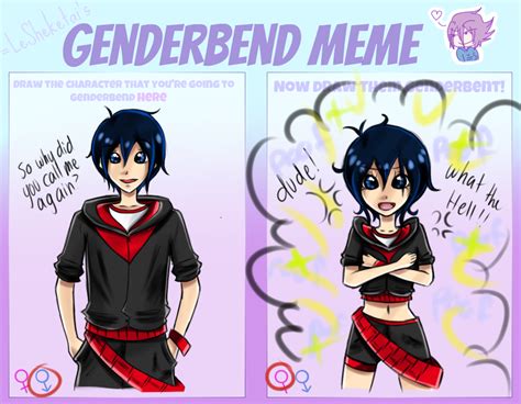 Genderbend Meme Cerenai To Serena By Kevinwerty On Deviantart
