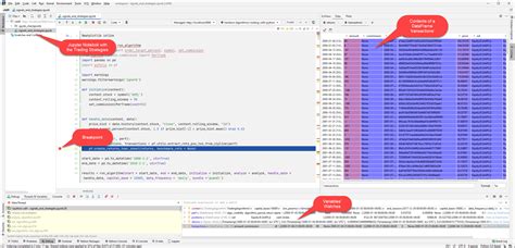 exploring code of hands on financial trading w python with dataspell