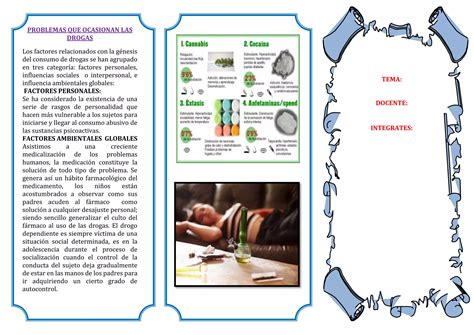 Triptico De Las Drogas 2 Docx