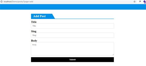 create crud create read update delete in php