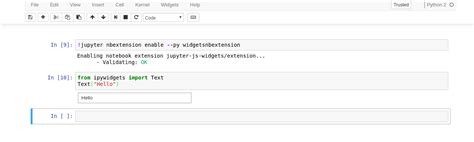 ipywidgets do not work properly · issue 2553 · jupyter