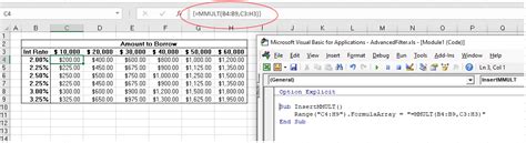 vba matrix create and more auto vba