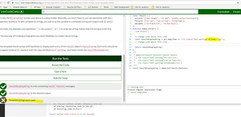 es6 create strings using template literals javascript the