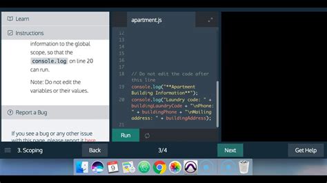 learn javascript 2017 scoping codecademy youtube
