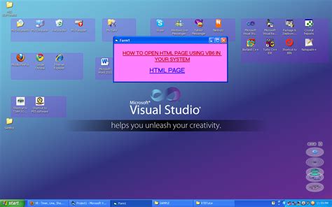 how to open html file using vb6 free source code