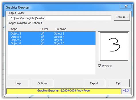 how to save duplicate images in excel to different jpegs