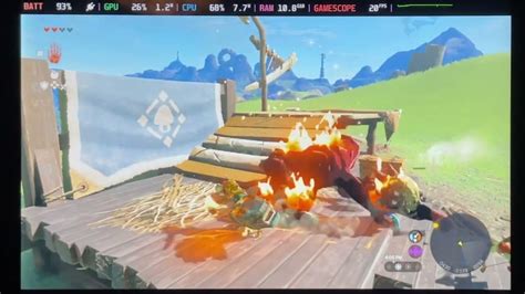 The Legend Of Zelda Tears Of The Kingdom Steam Deck Emulation Youtube