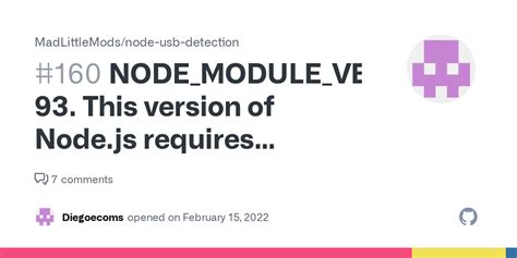 node module version 93 this version of node js requires node module