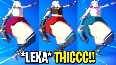 Fortnite Lexa Anime Girl Skin Thicc Bass Boosted 1 Hour Youtube