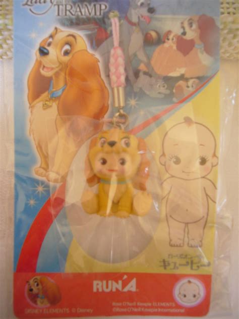 【未使用】キュージョン ディズニー レデイー ローズオニール キューピー コラボ 根付け ストラップ の落札情報詳細 ヤフオク落札価格情報