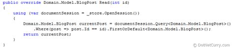 using ravendb in brown field asp mvc projects dotnetcurry
