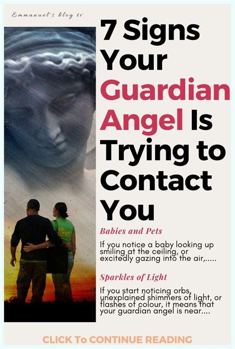 7 Signs Your Guardian Angel Is Trying To Contact You Artofit
