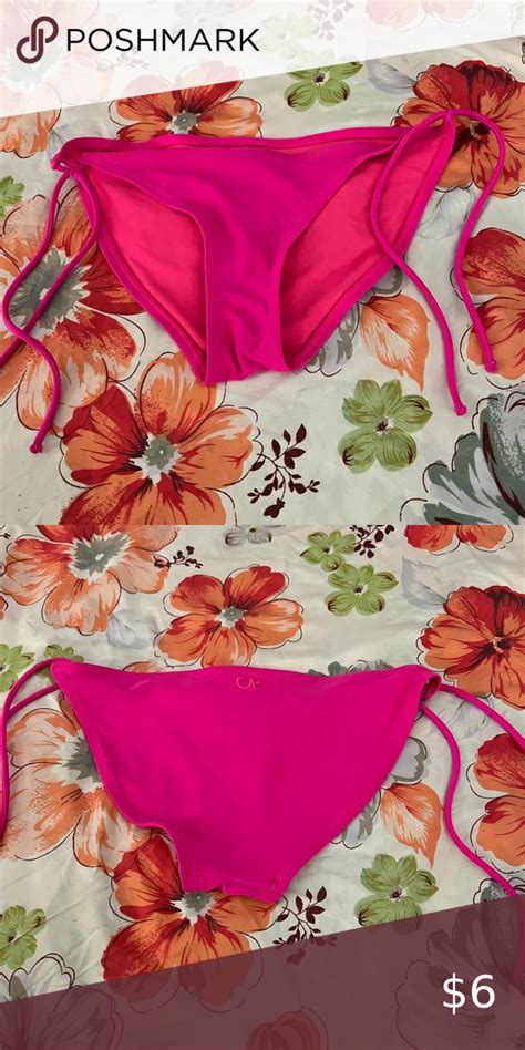 Op Swim Hot Pink Bikini Bottom In 2022 Hot Pink Bikini Bottom Hot