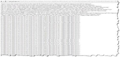 loading xml and json data from the web directly into spotfire clients