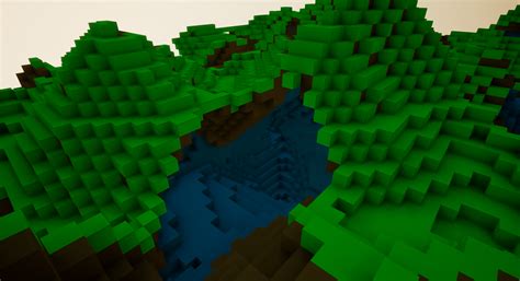 voxel type terrain without any plugins unreal engine forums